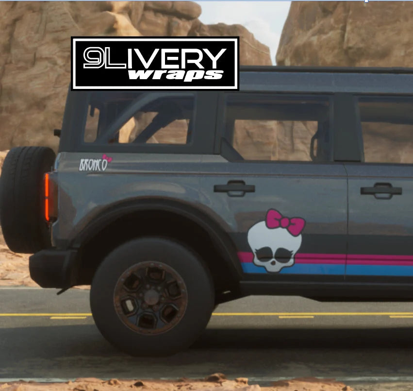 Spooktacular DIY Monster Style Retro Racing Stripes for All 2021+ Bron