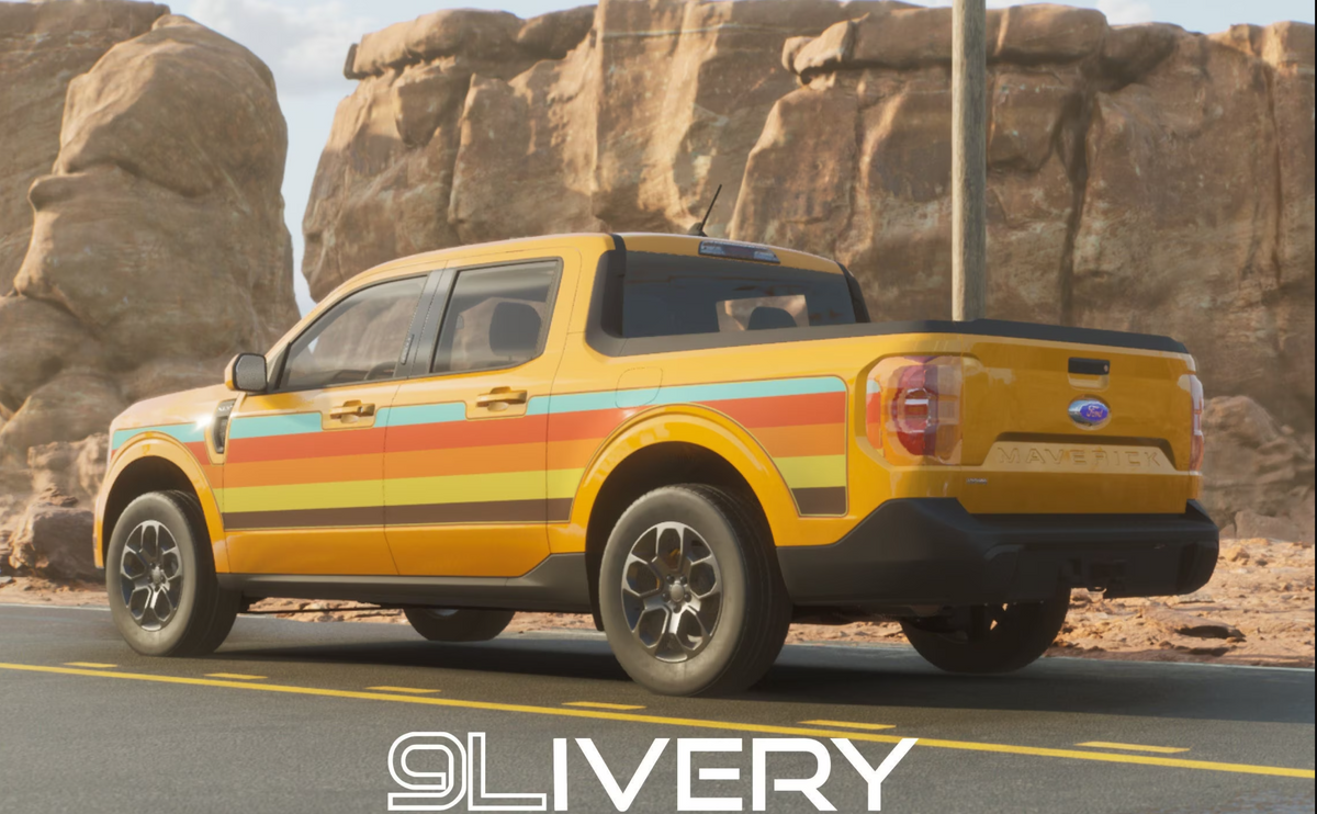 Ford Maverick Retro Stripes - Free Wheelin Style - Custom Colors Avail