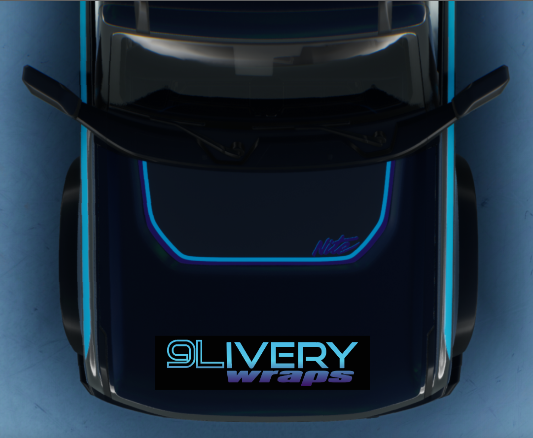 Ford Nite Truck Style Decal Kit for 21+ Ford Bronco - Fits 2 Door and